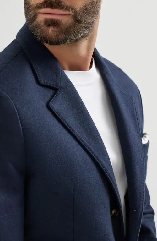 Brunello Cucinelli Cashmere Jersey Blazer With Patch Pockets