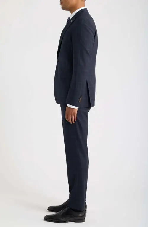 JACK VICTOR Esprit Tonal Plaid Wool Suit