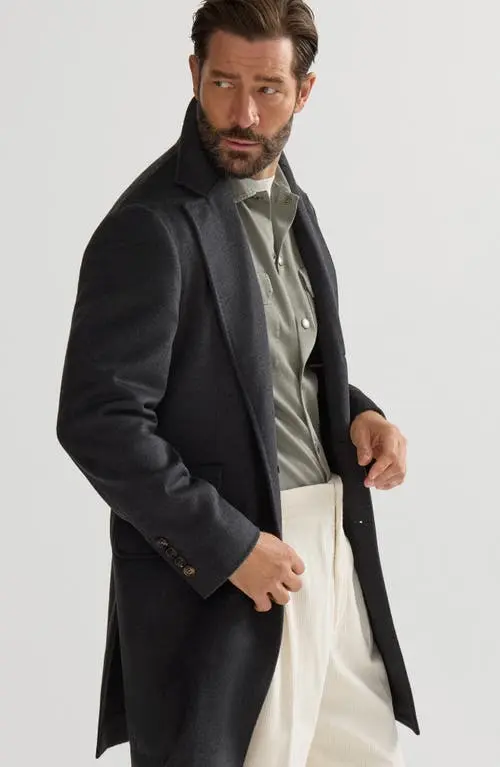 Brunello Cucinelli Lightweight Virgin Wool Cloth Coat