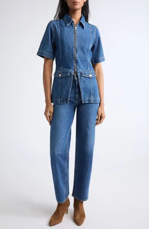 Veronica Beard Harley Arc Leg Jeans