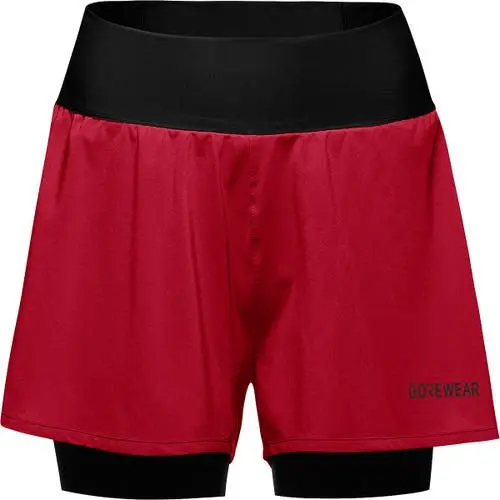 GOREWEAR Concurve 3in 2-in-1 Short - Utility Red/black