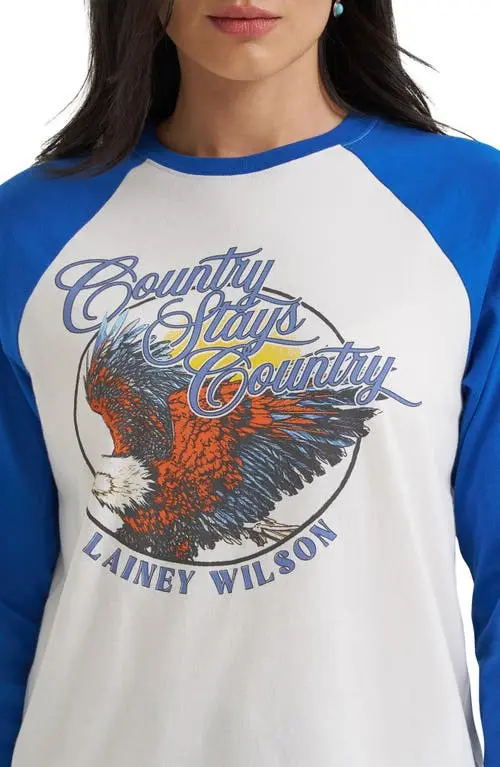Wrangler X Lainey Wilson Eagle Graphic Raglan Tee