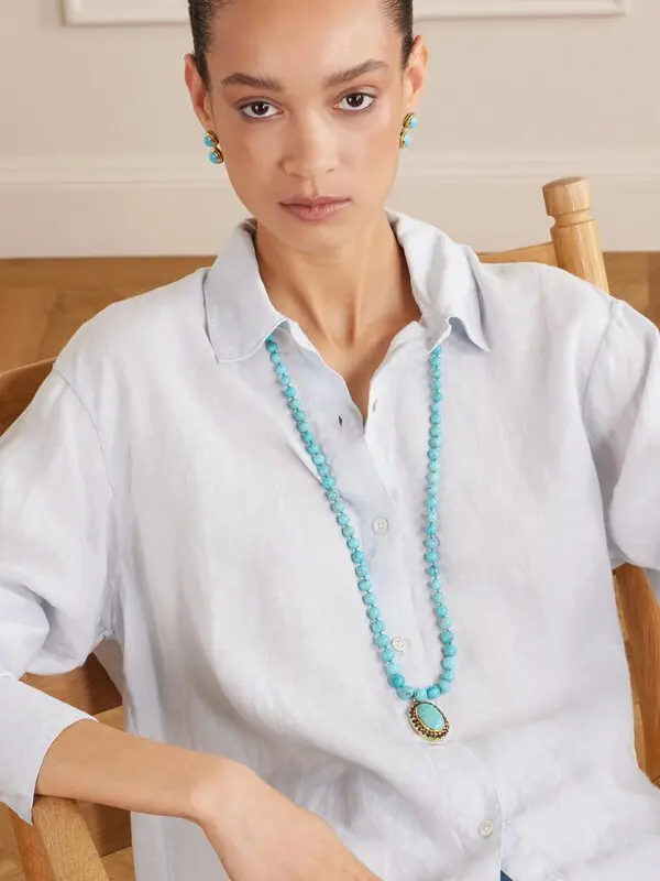 Ileana Makri 18k Gold And Diamond Necklace
