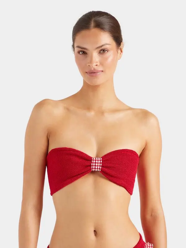 Hunza G Jean Bikini Top