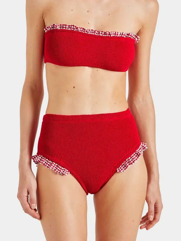 Hunza G High Waist Bikini Bottom
