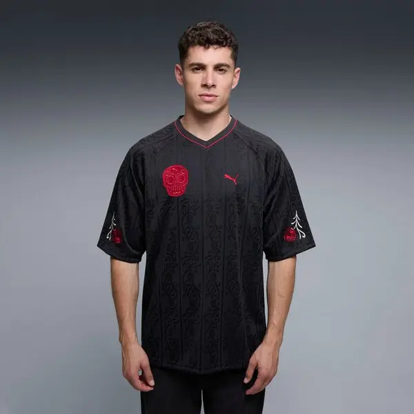 PUMA Dia De Muertos Relaxed T-shirt - Black