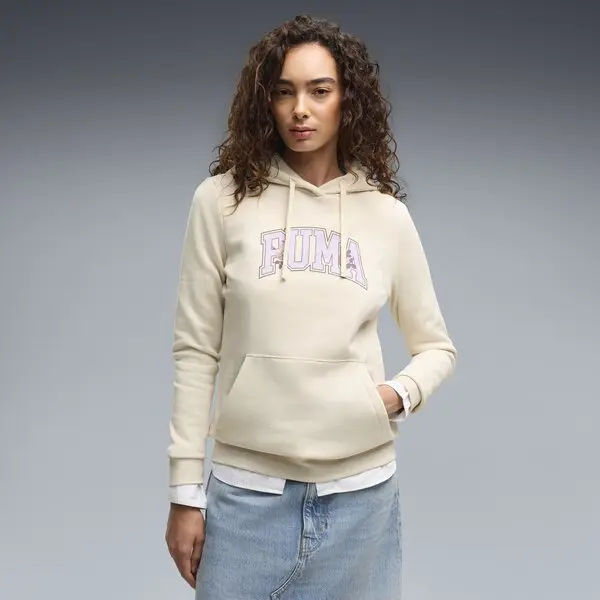 PUMA Varsity Floral Hoodie - White