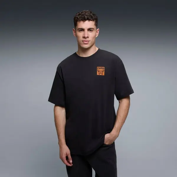 PUMA Dia De Muertos Graphic T-shirt - Black