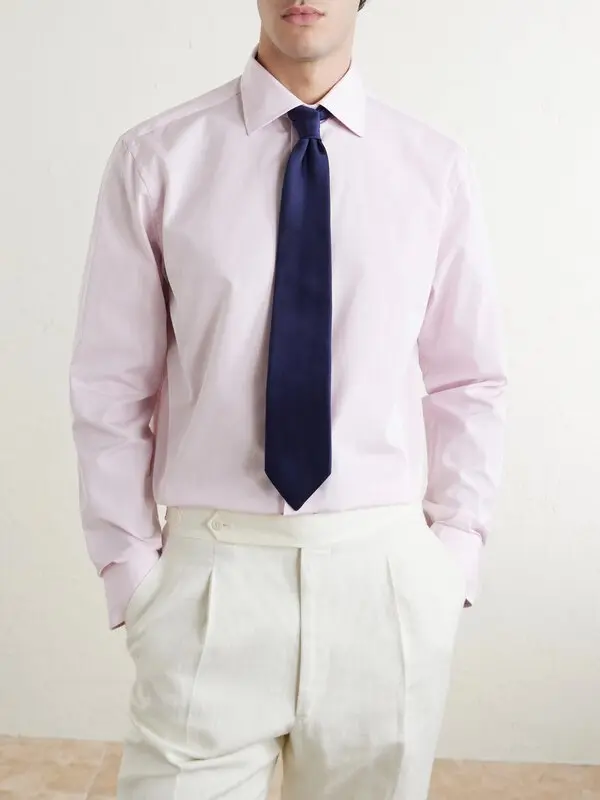 Canali Cotton-poplin Shirt