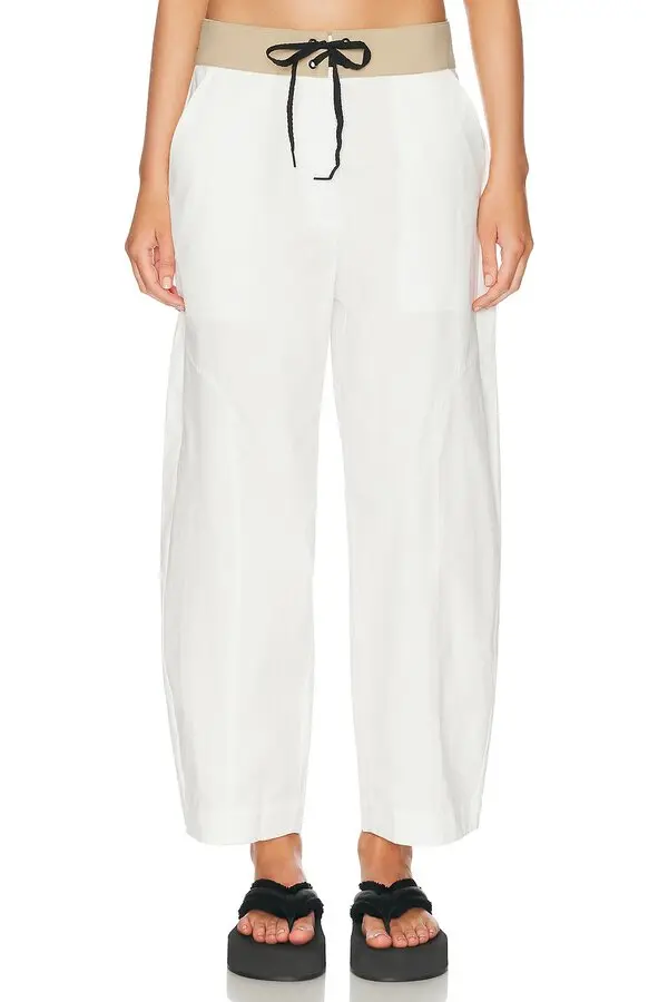HAIGHT. Surf Pant In White - Off White