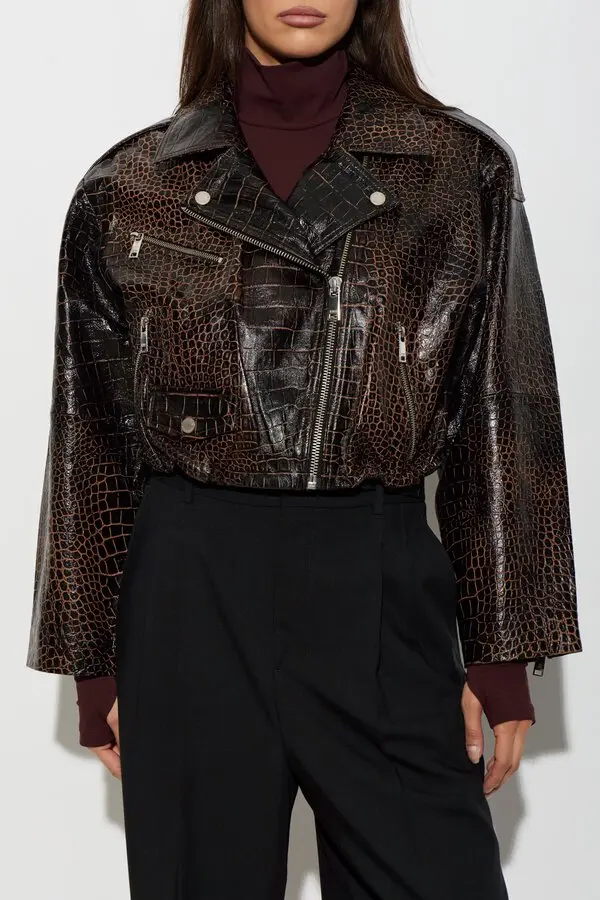 GESTUZ Leather Jacket `gzcesi