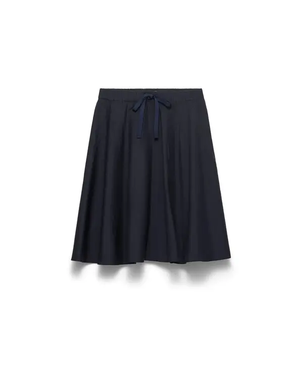 Prada Light Mohair Skirt - Blue