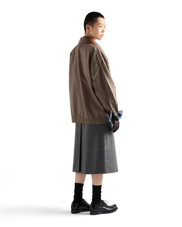 Prada Rush Stitch Midi-skirt