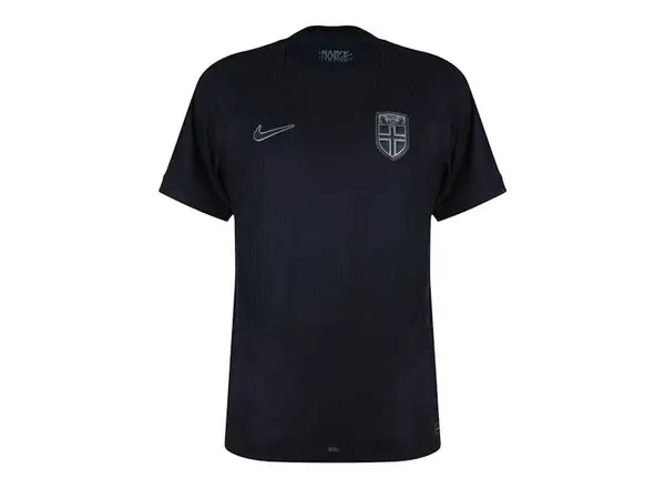 Nike Norway National Team 2026 Match Away Aerofit Jerseyin - Black
