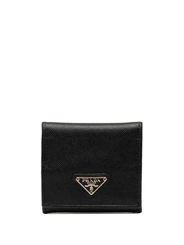 Prada 2000-2013 Saffiano Coin Pouch - Black