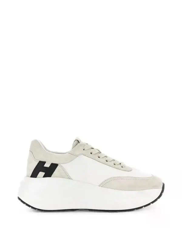 Hogan Maxi I Active Chunky-sole Low-top Sneakers - White