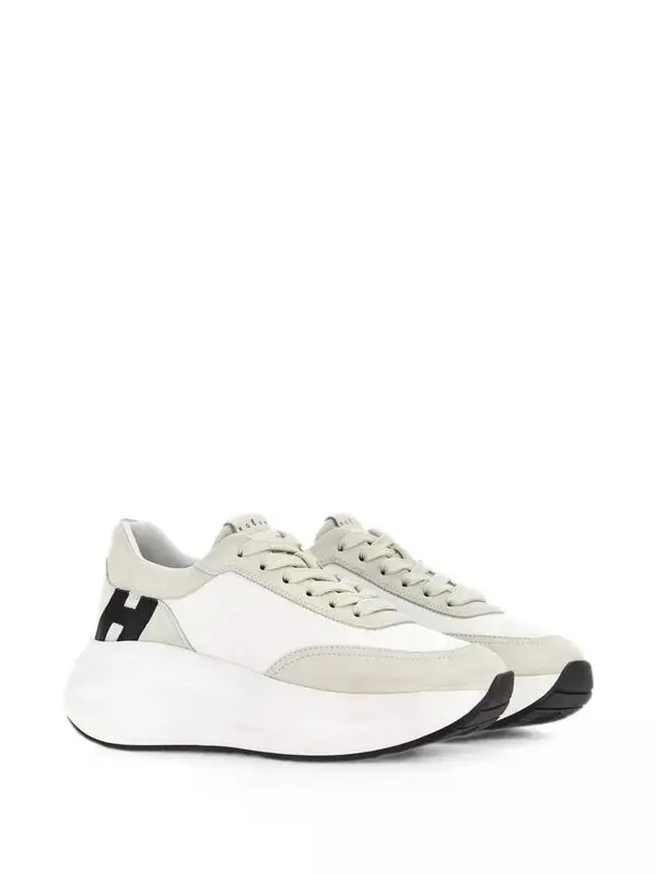 Hogan Maxi I Active Chunky-sole Low-top Sneakers - White