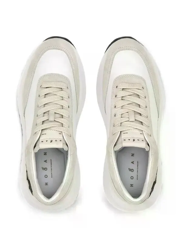 Hogan Maxi I Active Chunky-sole Low-top Sneakers - White