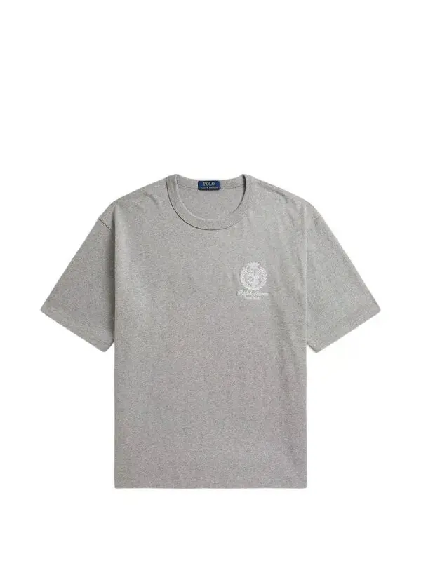 Polo Ralph Lauren Logo-embroidered T-shirt - Grey