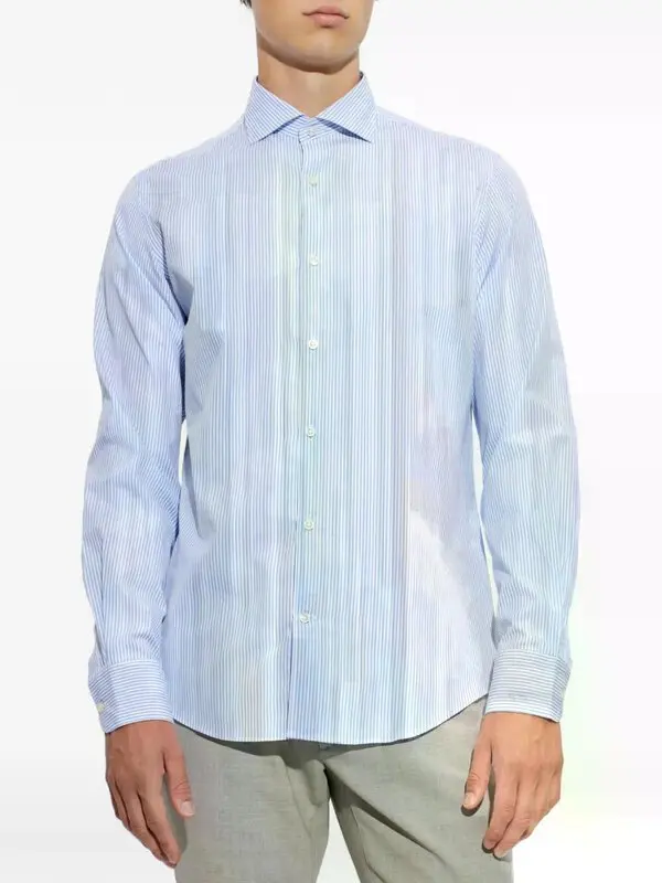 Paul & Shark Striped Cotton Shirt