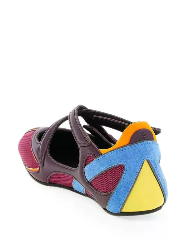 Attico Crossover-strap Ballet Sneakers