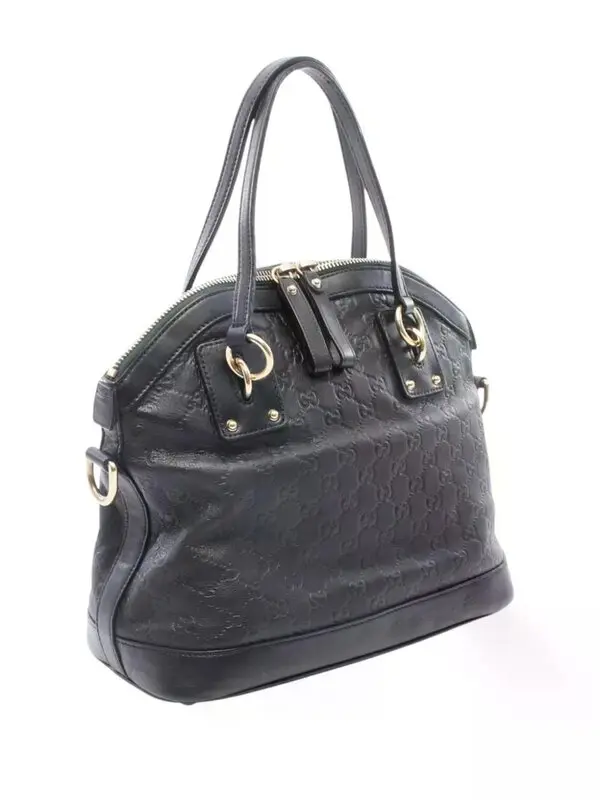 Gucci 2016-2026 Medium Guccissima Charm Dome Satchel