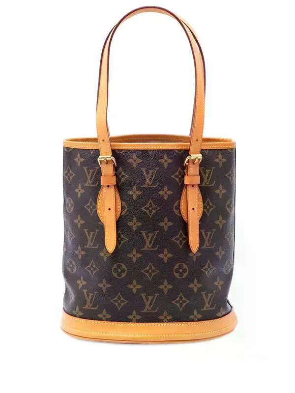 LOUIS VUITTON 2000 Monogram Petit Bucket Bag