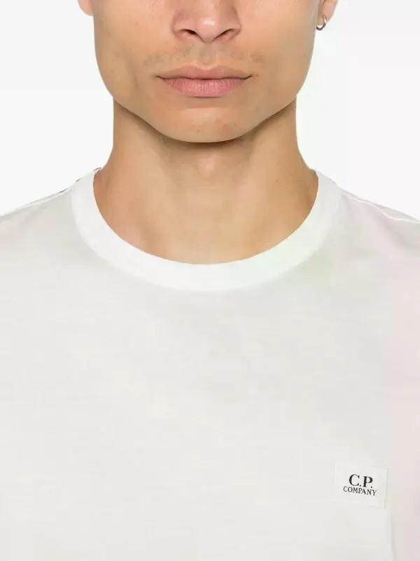 C.P. COMPANY Logo-patch Jersey T-shirt