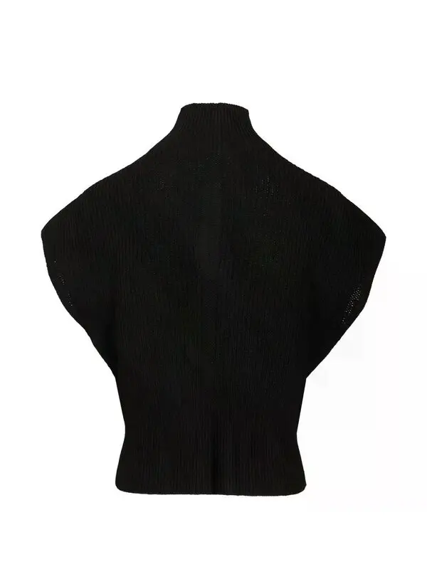 Rick Owens Sleeveless Turtleneck Sweater