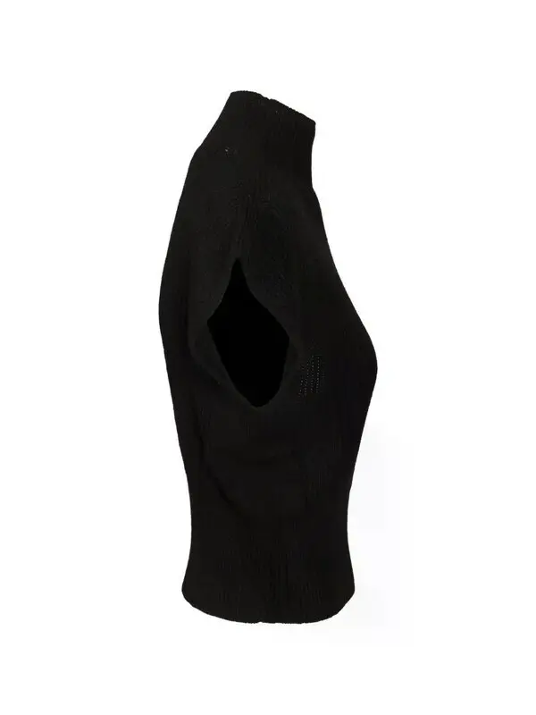 Rick Owens Sleeveless Turtleneck Sweater