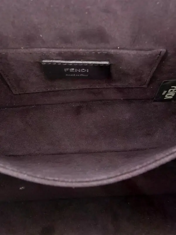 Fendi Kan I Small Leather Crossbody Bag