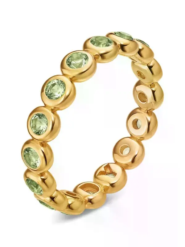 David Yurman Bezel Set Band Ring - Gold