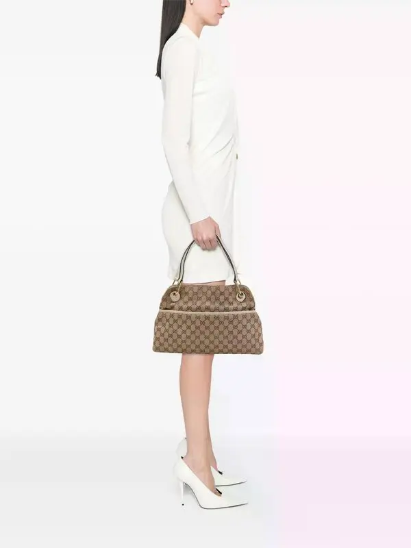 Gucci 2000-2015 Gg Canvas Eclipse Shoulder Bag