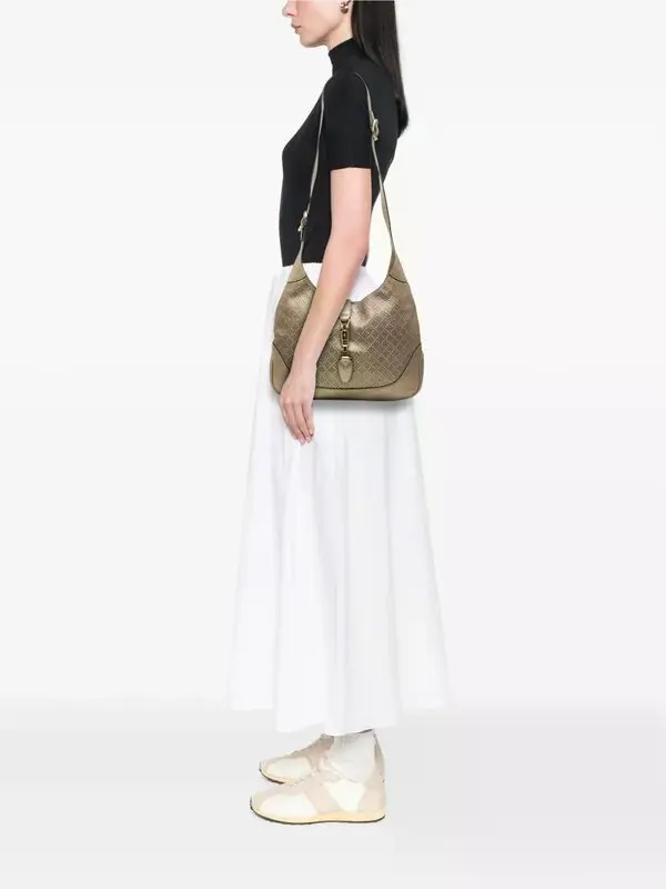 Gucci Diamante Calfskin Jackie O Bouvier Crossbody Bag