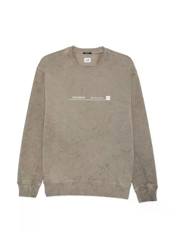 C.P. COMPANY Logo-print Sweatshirt - Grey