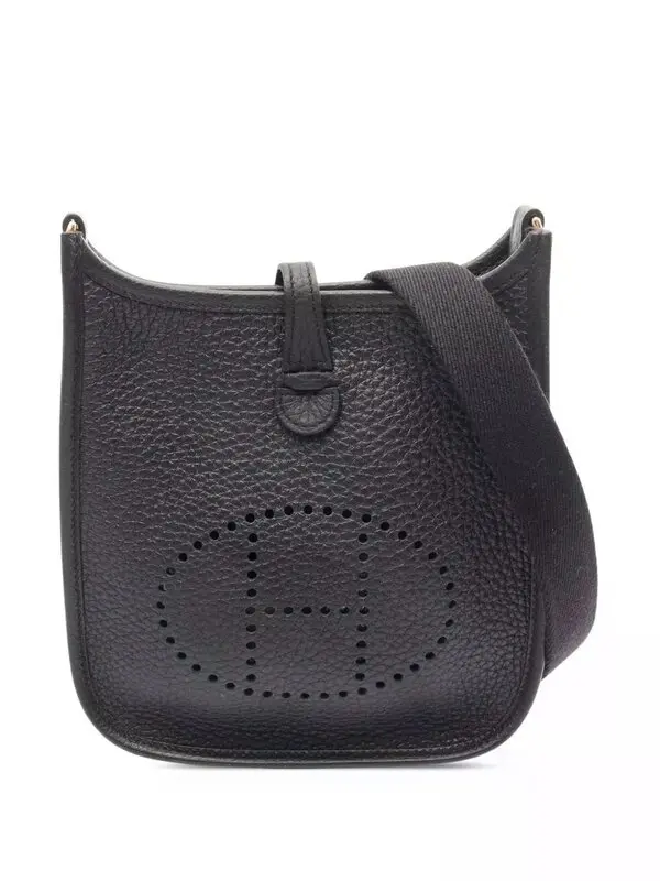 Hermès 2025 Clemence Evelyne Amazone 16 Crossbody Bag - Black