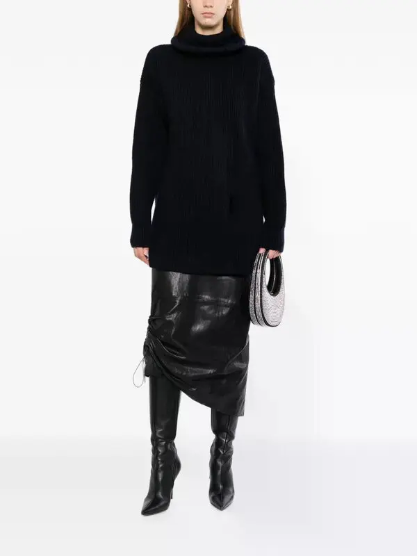 Balenciaga Oversize-ring Ribbed Sweater