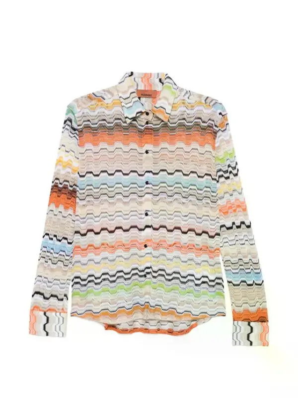 Missoni Button-fastening Shirt - Neutrals