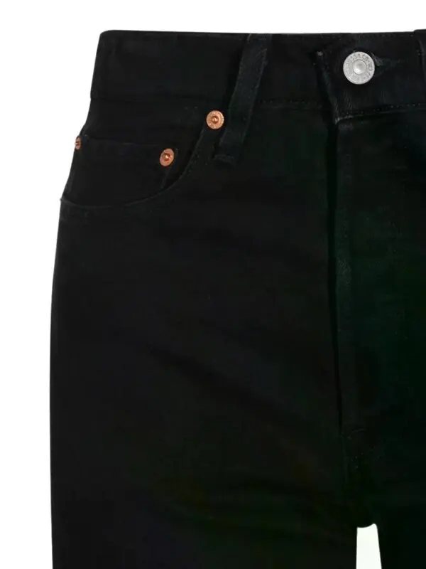 LEVI'S Ribcage Logo-patch Jeans