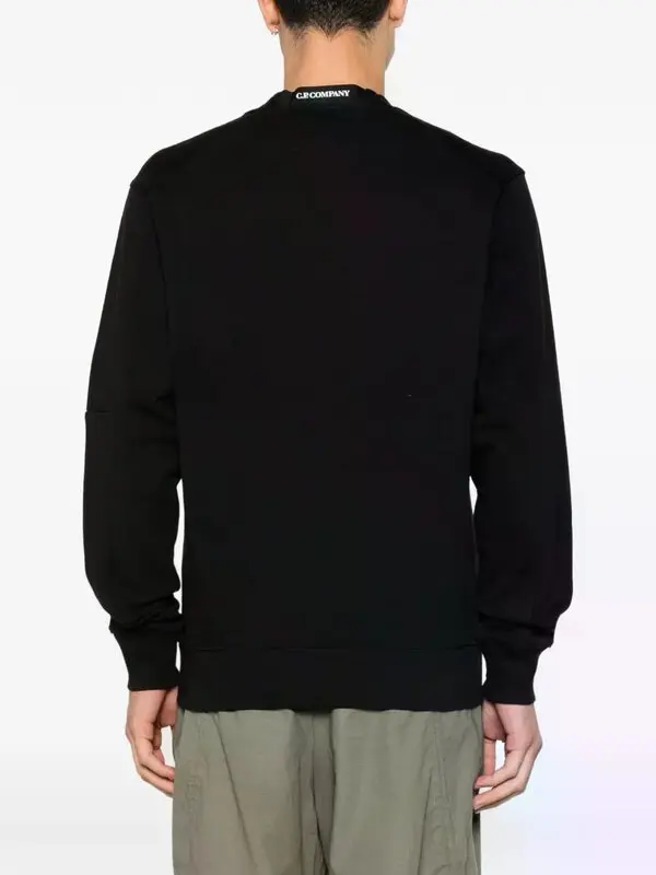 C.P. COMPANY Crewneck Sweatshirt With Lens Detail