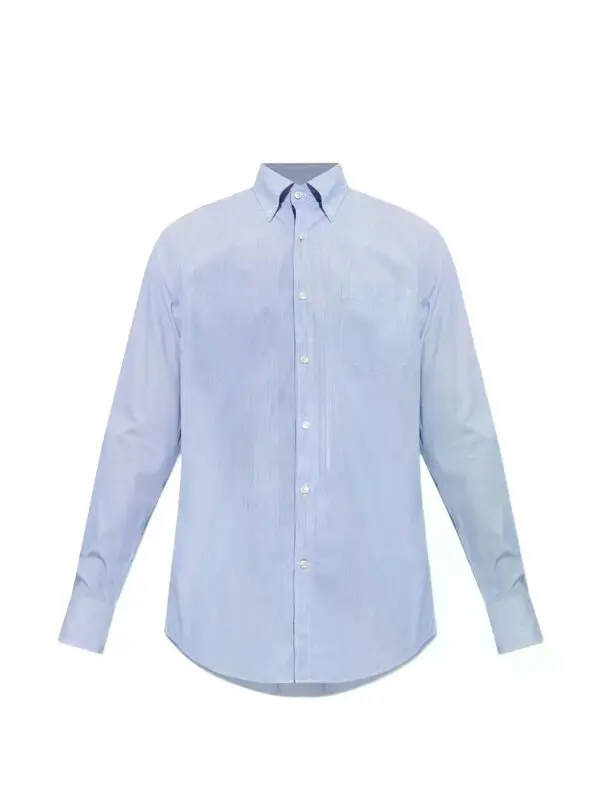 Paul & Shark Striped Button-down Shirt - Blue