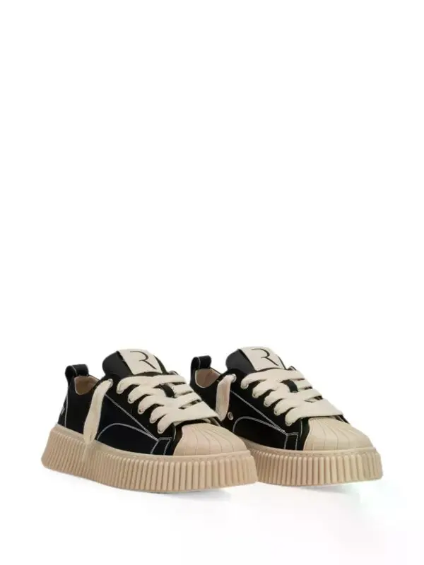 RHUN 2020 Trebleshell-toe Contrast-stitch Sneakers