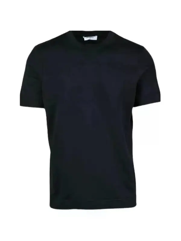 GRAN SASSO Fine-knit T-shirt - Black