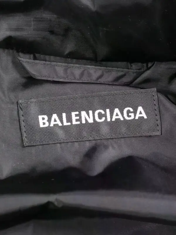 Balenciaga 2000s Logo-print Hooded Jacket