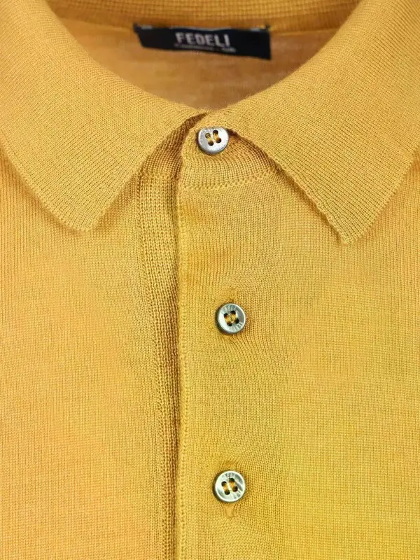 Fedeli Fine-knit Polo Sweater