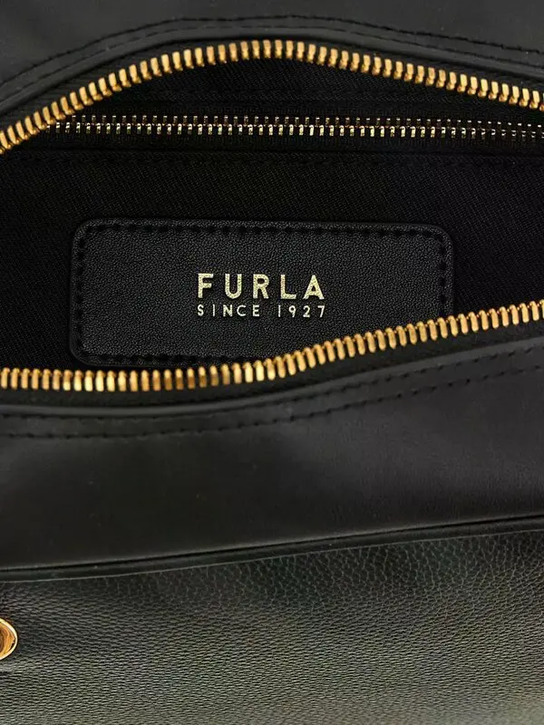 Furla Poppy Leather Tote Bag