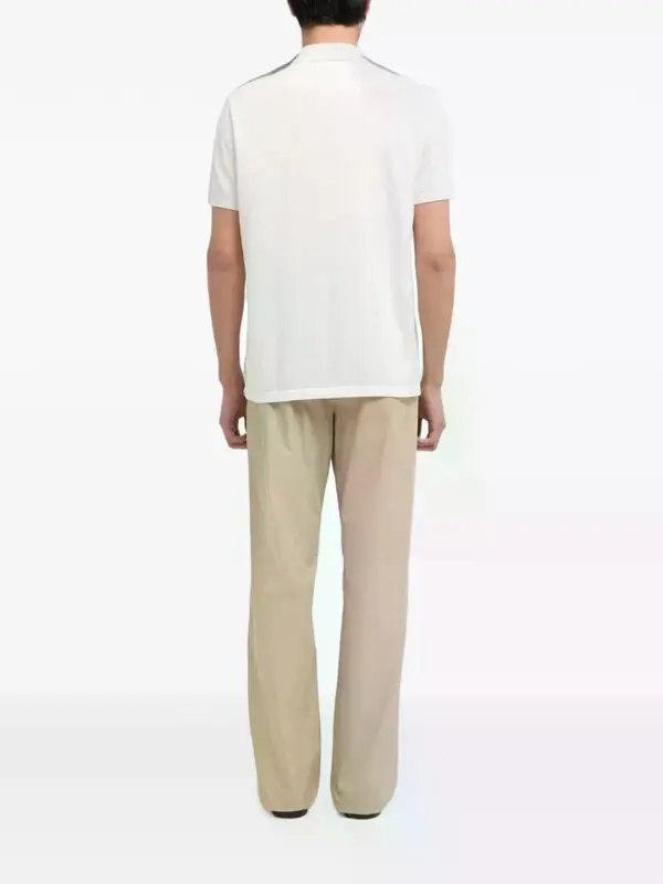 Aspesi Short-sleeve Polo Shirt - White