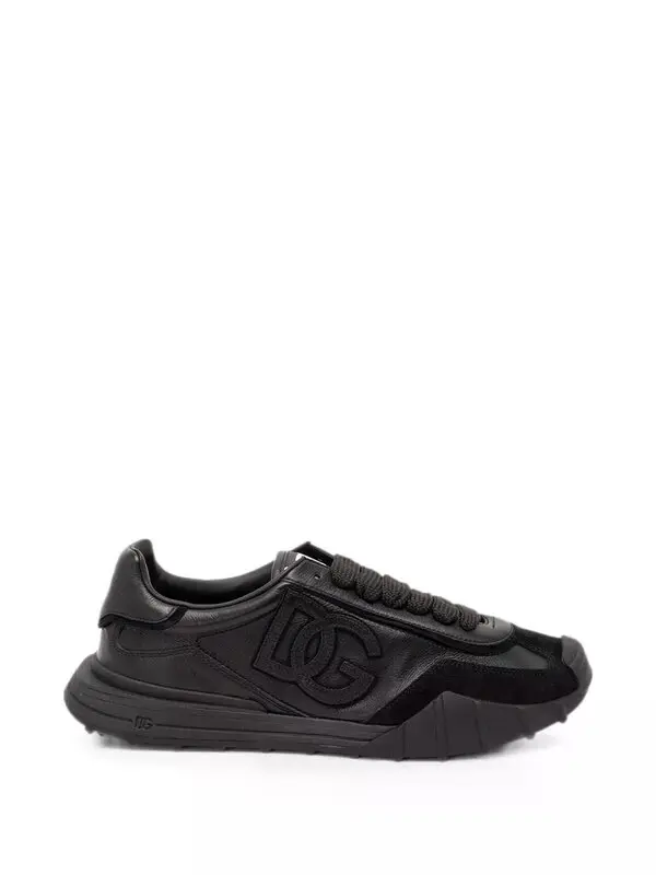 Dolce & Gabbana Dg Athletic Logo Low-top Sneakers - Black