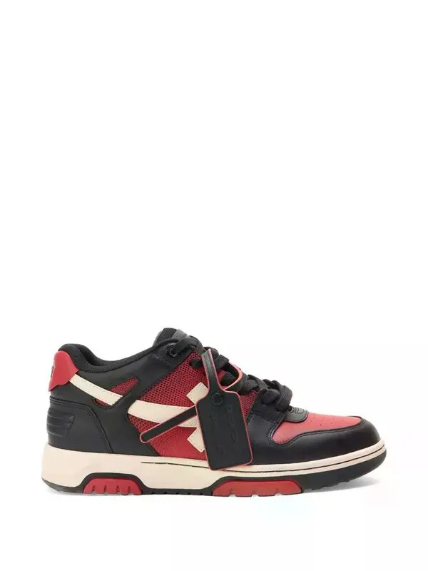 Off-White Out Of Office Arrow-motif Sneakers - Black