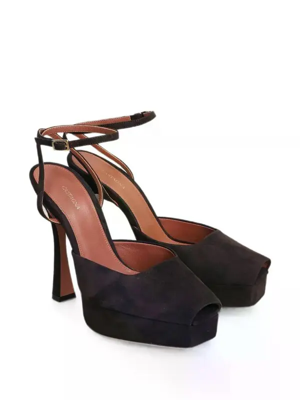CASTAGNA Vicky Platform Peep-toe Pumps
